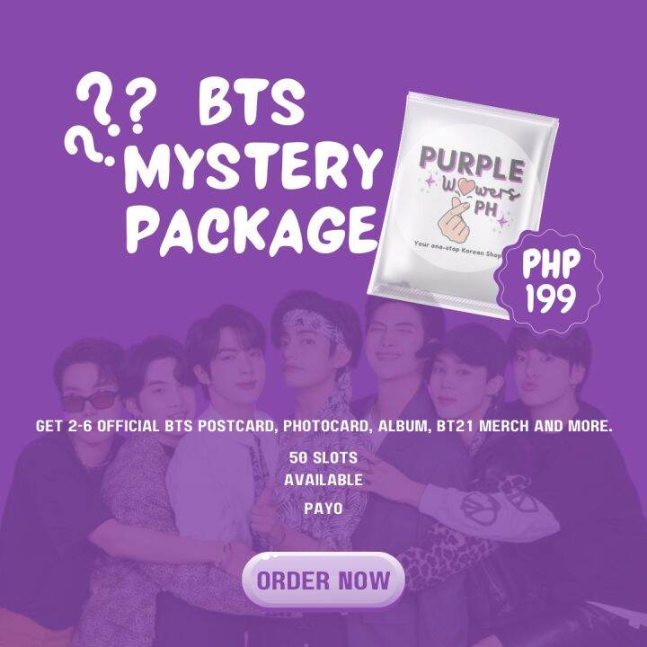 PWPH - BTS Mystery Package [Official Merch] | Lazada PH