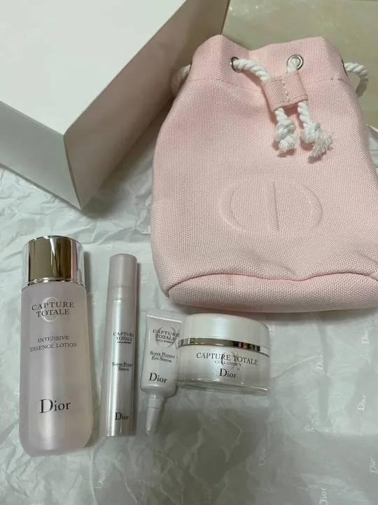 เซ็ตบำรุงผิวหน้า Dior Capture Total Cell Energy Set 5 ชิ้น | Lazada.co.th