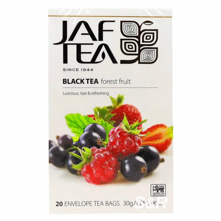 Jaf Tea Black Tea Forest Fruit 20 tea bags | Lazada PH