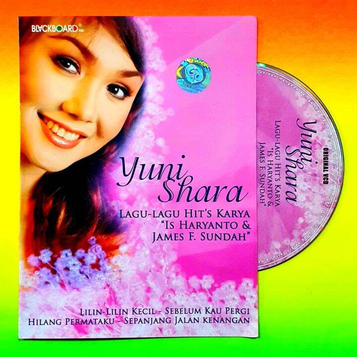 KASET VCD ASLI ORIGINAL VIDEO MUSIK LAGU KARAOKE YUNI SHARA-VOCAL ON OF AKTIF-LAGU ALBUM YUNI ...