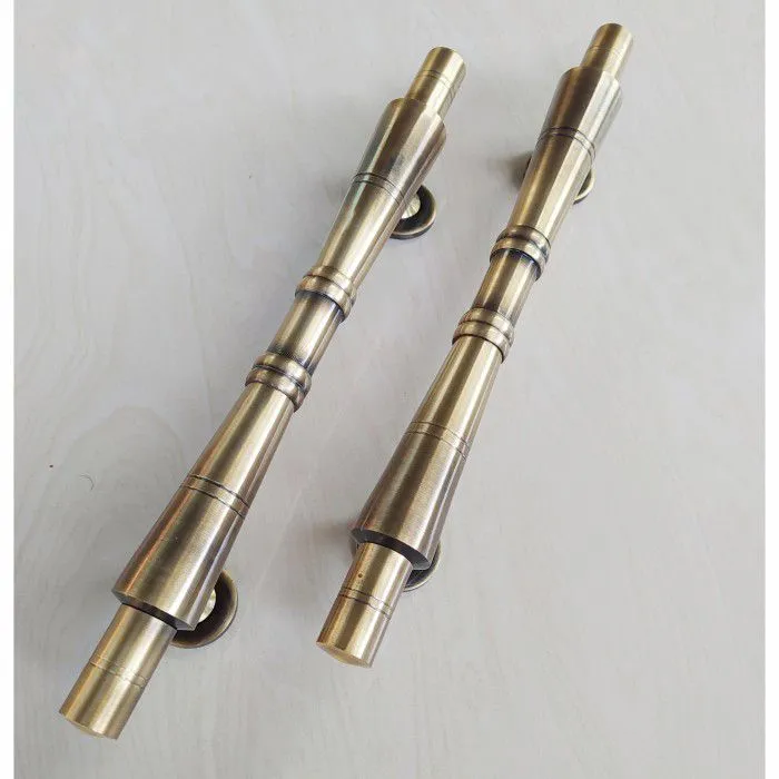 Handle Pintu Kuningan Model Bambu Antik 34 cm | Lazada Indonesia