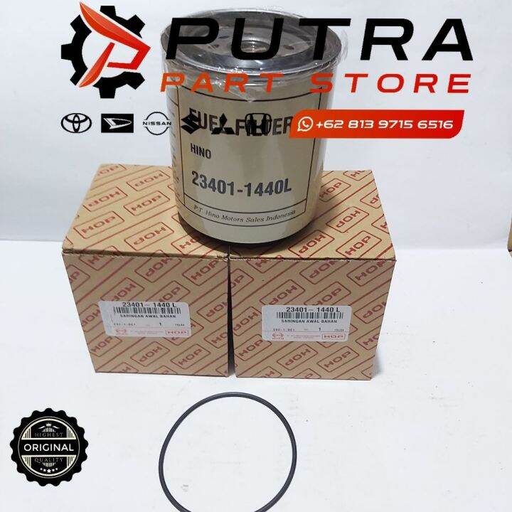 Fuel Filter Lower Saringan Solar Bawah Hino Lohan FM260 23401-1440L ...