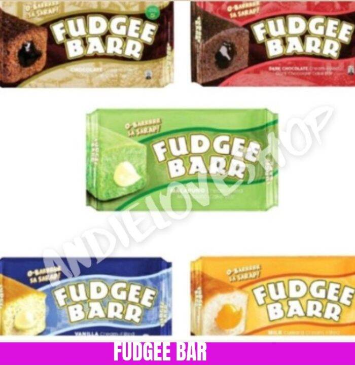 Fudgee Bar ( Dark chocolate, Chocolate, Macapuno, Milk Custard or ...