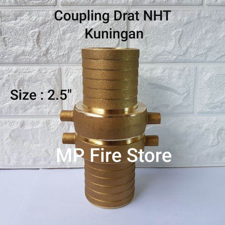 Fire Coupling Hydrant Kopling Pemadam 2.5 In Drat NHT ANSI Kuningan ...