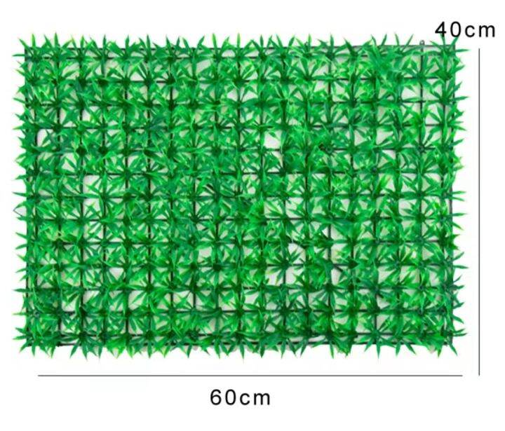 Rectangle Artificial Carabao Grass For Privacy Screen Wall Decor ...