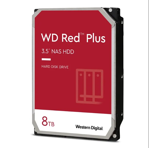 WD RED PLUS 8TB-10TB NAS HDD SATA lll 256MB 7200RPM (WD80EFBX) รับ ...