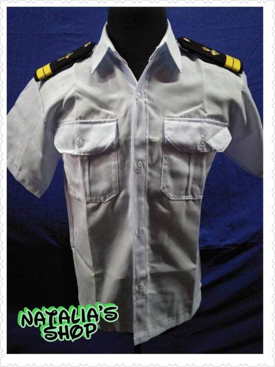 White POLO for Seaman | Lazada PH