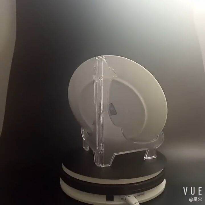 1Pc 3/4/5 Inch Fashion Clear Plastic Plate Display Stand Picture Frame ...