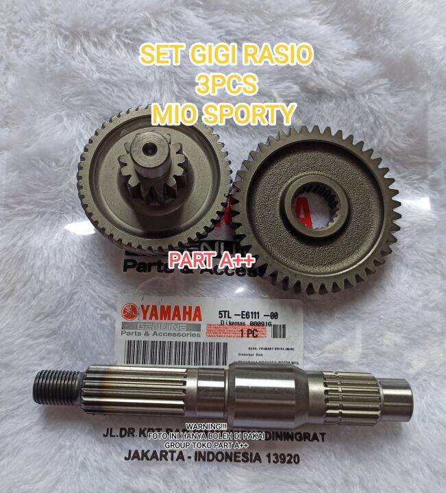 SET GIGI RASIO AS RODA GEAR BESAR YAMAHA MIO SPORTY MIO SMILE MIO SOUL ...