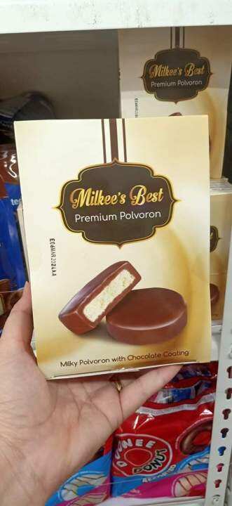 Milkee's best premium Choco coated polvoron 12 pcs | Lazada PH