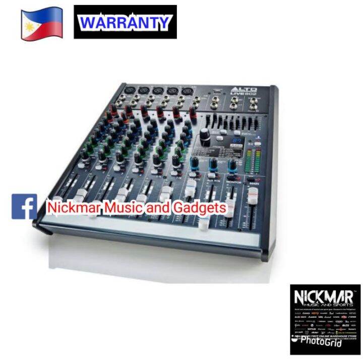 Alto Professional Live 802 mixer alto live 1202 1604 2404 recording ...