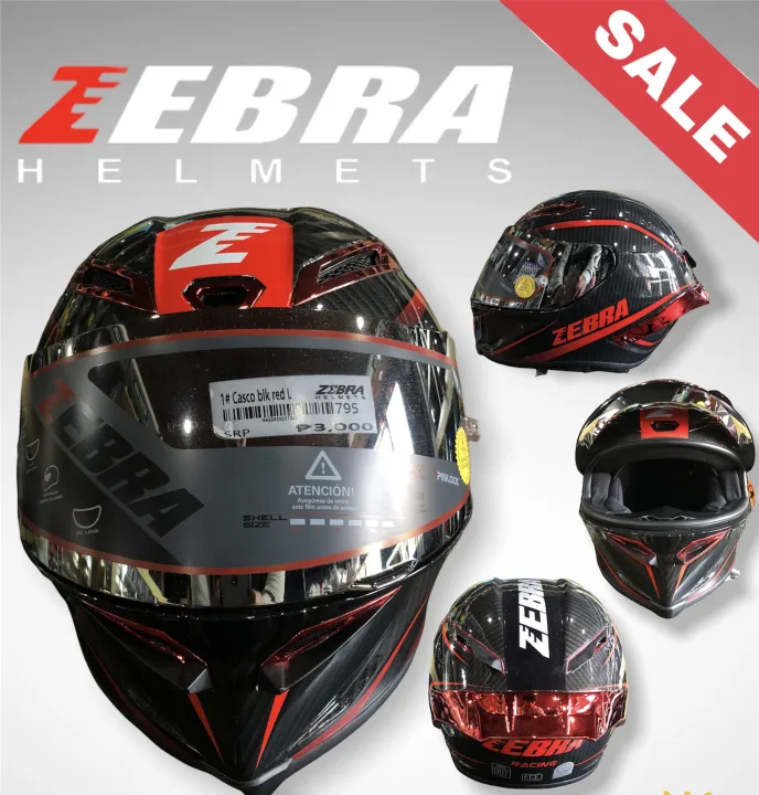 ZEBRA Carbon Motorcycle Helmets | Lazada PH