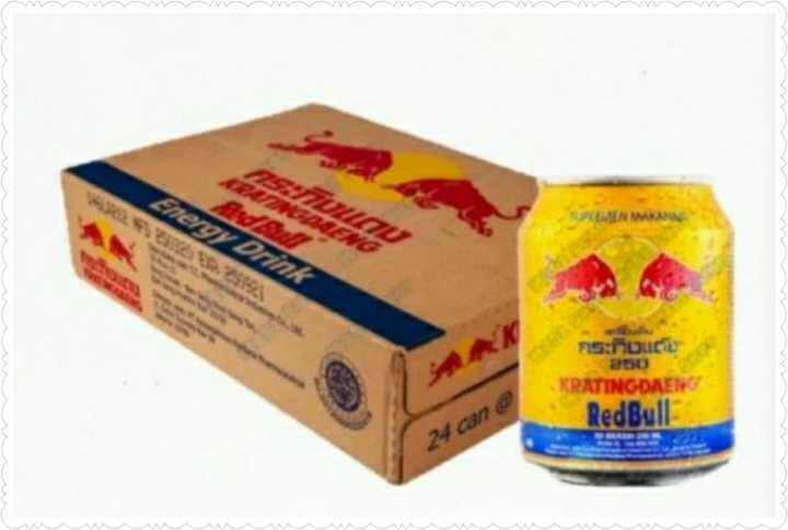 Kratingdaeng Gold Can 250ml Red Bull 1 dus isi 24 kaleng | Lazada Indonesia