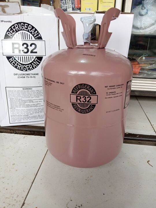 Freon R32 berat isi 9,5 kg berat keseluruhan 13kilo /freon AC R32 tabung besar | Lazada Indonesia