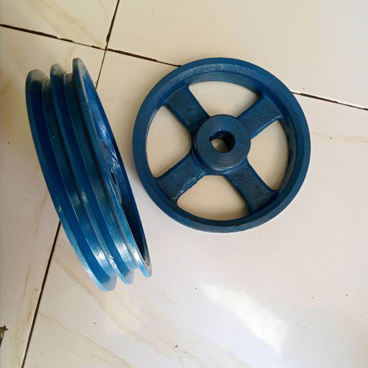 pulley Pully besi B2 x 8" inci as 25mm / 32mm / 38mm / Buntu | Lazada ...