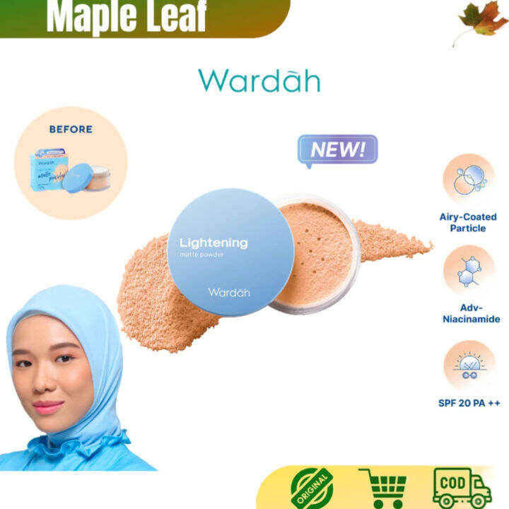 Wardah Lightening Matte Powder - Loose Powder | Lazada Indonesia