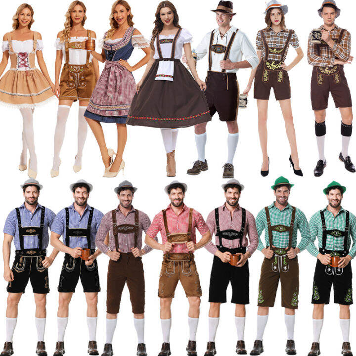 Halloween German Black Beer Festival Cos Costume plus Size Workwear ...