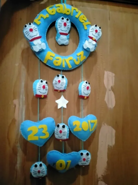 hiasan pintu doraemon/ hiasan dinding Doraemon/gantungan pintu Doraemon ...