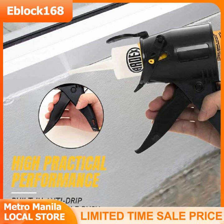 Portable Caulking Gun Manual Paint Insulating Mastic Sealant Corner Seam Sealing Filling Tool ...