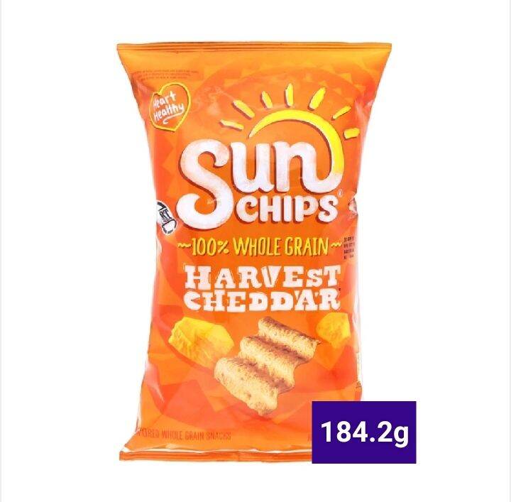 Sun Chips Whole Grain Harvest Cheddar Chips 184.2g | Lazada PH