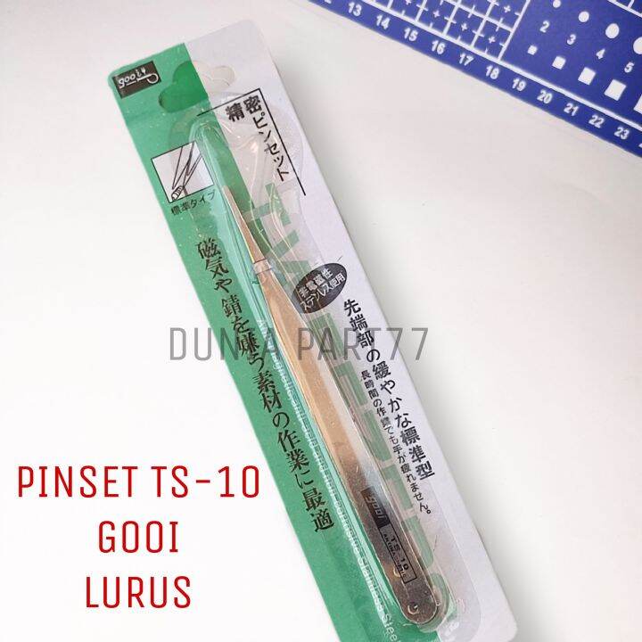 PINSET TS-10 GOOI PINSET LURUS TS-10 PINSET GOOI TS-10 PENJEPIT ...