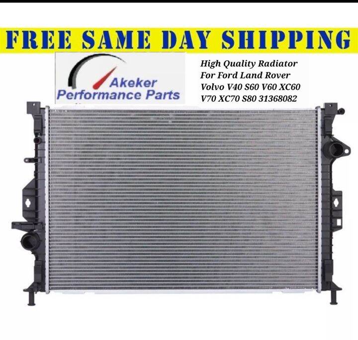 High Quality Radiator For Ford Land Rover Volvo V40 S60 V60 XC60 V70 ...