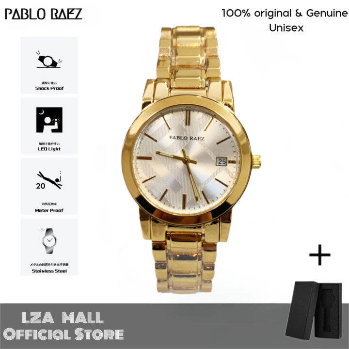 PABLO RAEZ นาฬิกาข้อมือควอตซ์สร้อยข้อมือแฟชั่นเทรนด์นาฬิกาข้อมือผู้หญิง ...