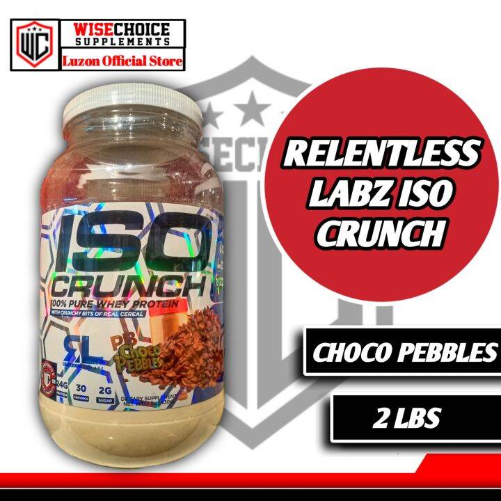 RELENTLESS LABZ ISO CRUNCH 2 LBS CHOCO PEBBLES | Lazada PH