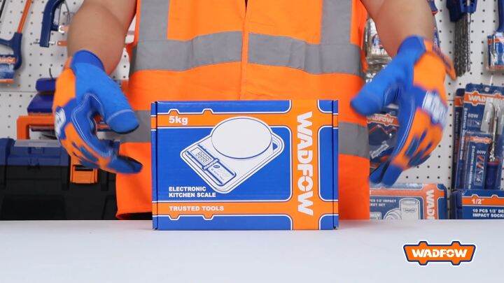 WADFOW by Winland Electronic Kitchen Scale 5Kg Weighing Electronic Tare ...