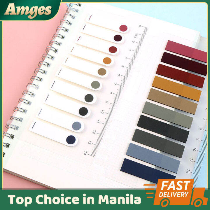 Morandi Color Post-It Note Stationery For Students Label Sticker Sticky ...