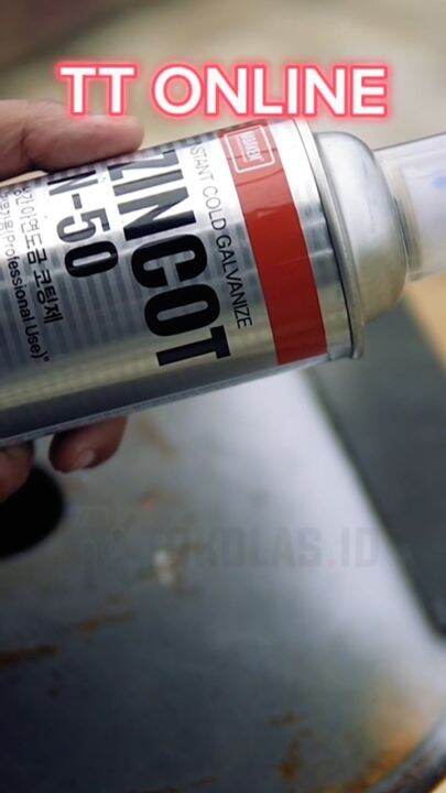 NABAKEM Zincot N-50 Instant Cold Galvanize Spray 420ml Spray Anti Karat ...