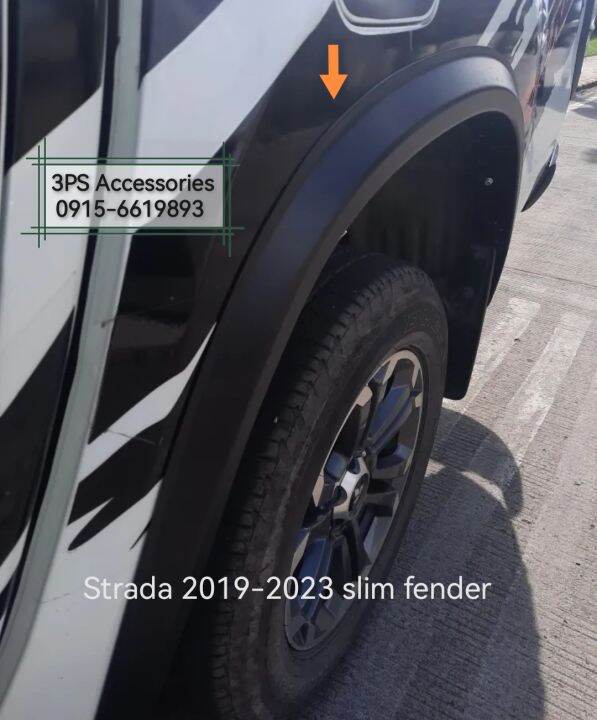 Strada 2019-2023 Slim fender 4sides | Lazada PH