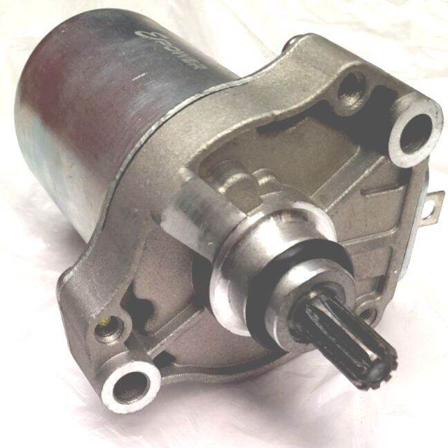 HONDA WAVE-DASH STARTER MOTOR ASSEMBLY "E-POWER" BRAND FOR: PART# G ...