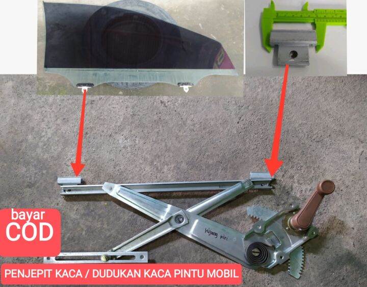 penjepit kaca universal dudukan kaca pintu mobil | Lazada Indonesia