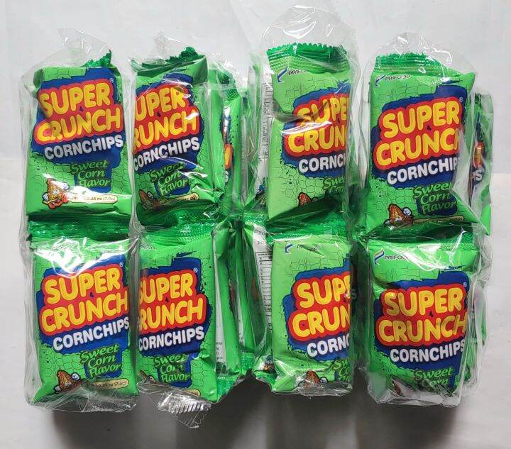 4 Pack Super Crunch Corn Chips Green | Lazada PH