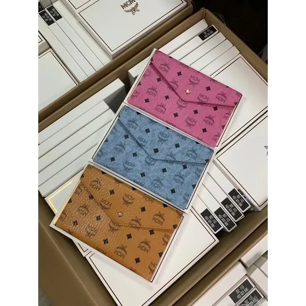 MCM Multi-purpose pouch, envelop กระเป๋าทรงคลัทช์ ขนาดกระทัดรัด สามารถ ...