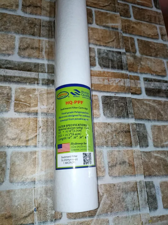 SEDIMENT FILTER 1micron 20sl | Lazada PH