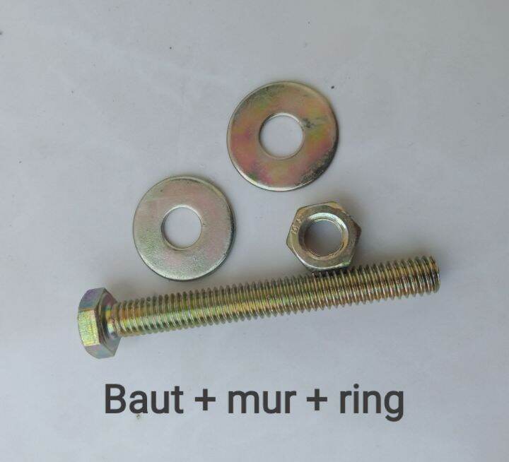 baut m8 mur dan ring | Lazada Indonesia