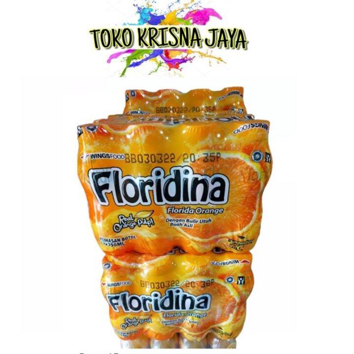 1 PAK FLORIDINA MINUMAN ORANGE | COCO JUICE WINGSFOOD ISI 12 PCS X 350 ...