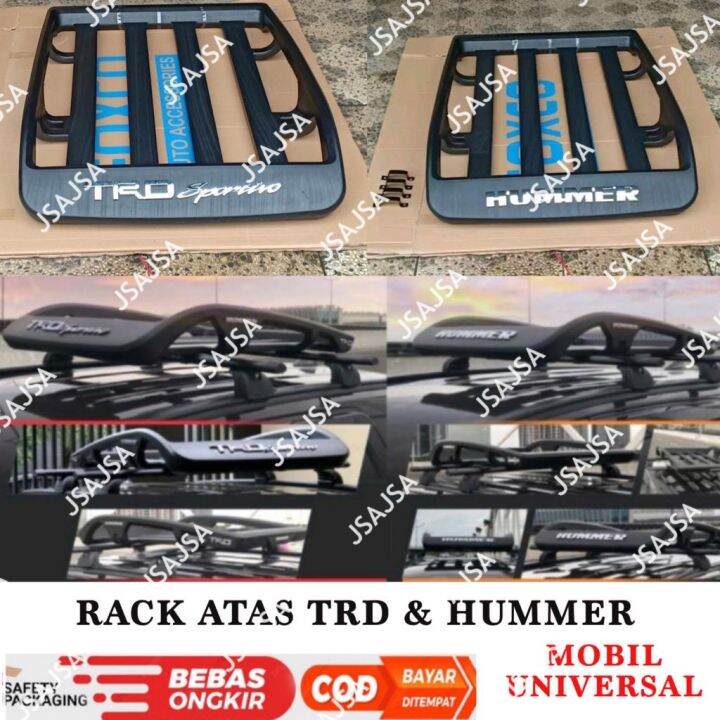 Roof Rack Hummer TRD Sportivo Rak Atas Mobil Universal Avanza Xenia ...