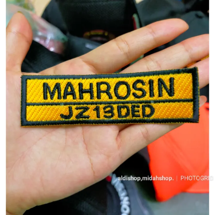 PAPAN NAMA RAPI BORDIR | Lazada Indonesia