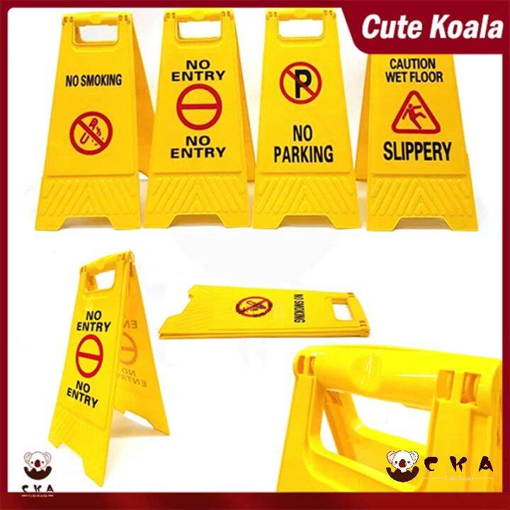 【Local shipment】No Parking Sign Board / PVC A Frame No Parking Sign / A ...