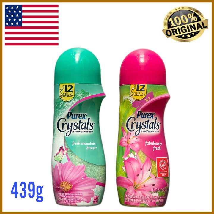 Purex Crystals Scent Booster Fabulously Fresh, Fresh Mountain Breeze In ...