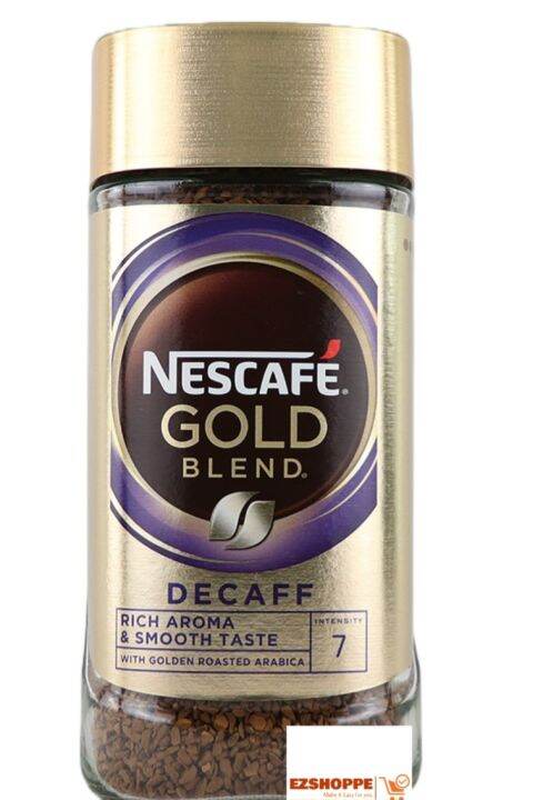 Nescafe Gold Blend Decaf Instant Coffee 200g | Lazada PH