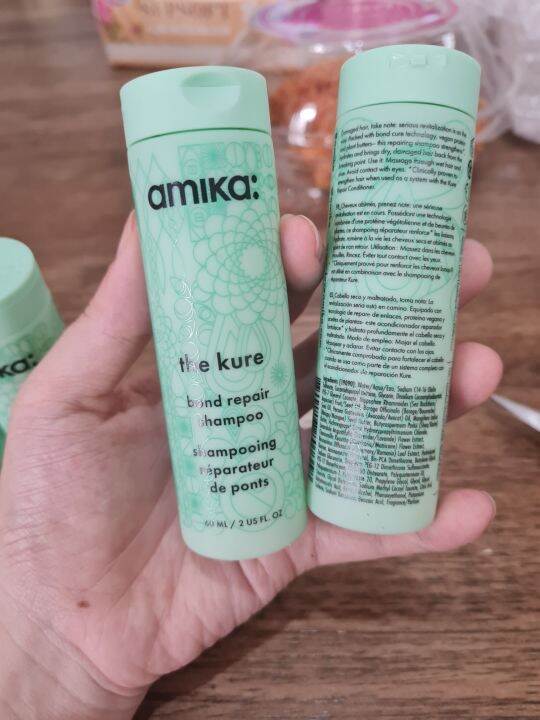 amika the kure bond repair shampoo 60 ml | Lazada.co.th