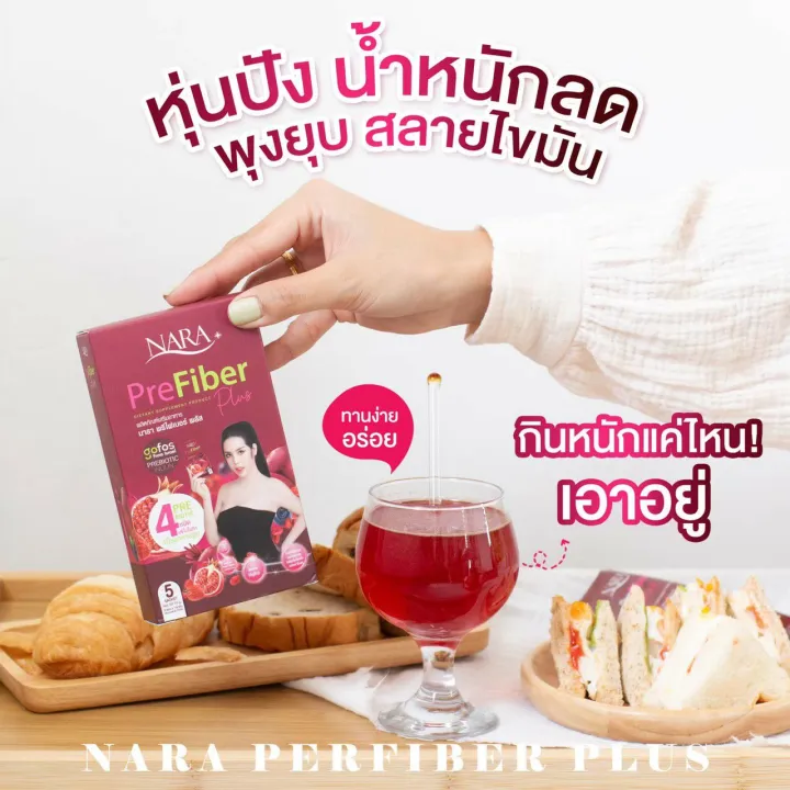 [ซื้อ 1แถม1] ไฟเบอร์นารา ส่งฟรี!! ของแท้100% Prefiber Plus+ (นารา พรีไฟ ...