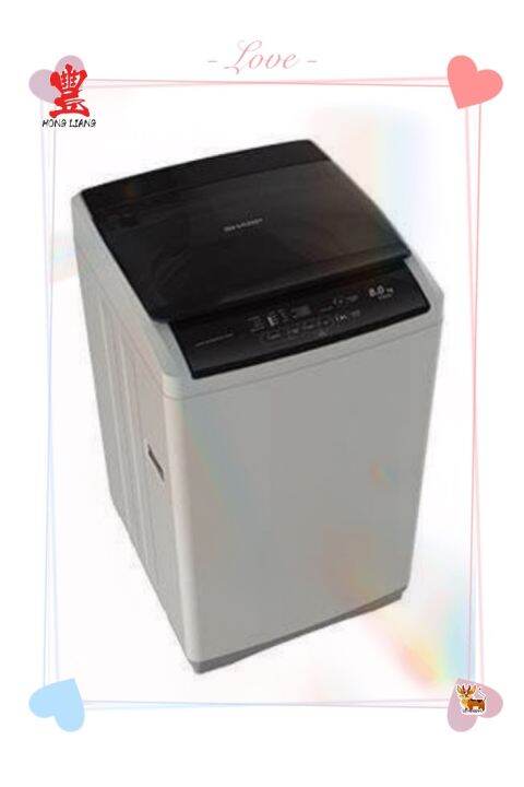 SHARP ES818X 8kg Top Load Washing Machine | Lazada Singapore