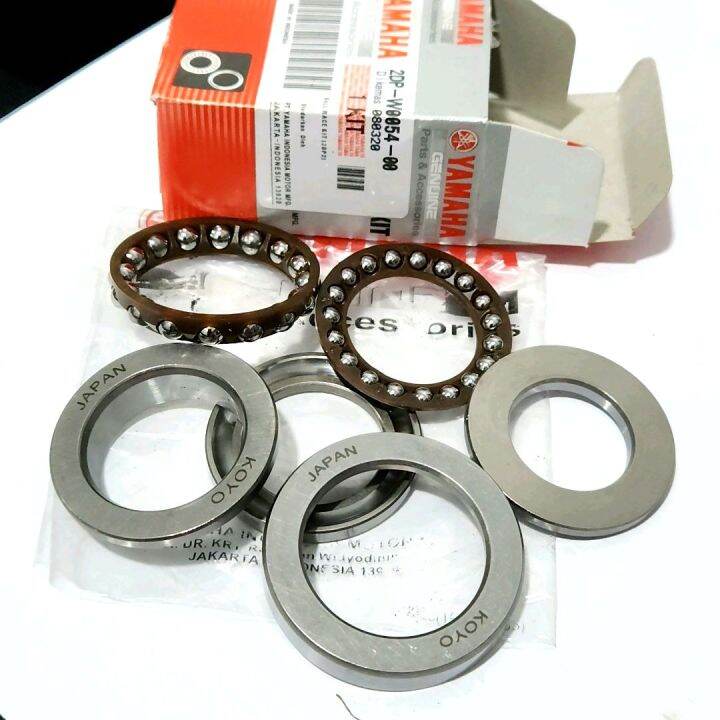 Yamaha T-Post Steering Ball Race Bearing Set - Aerox V1/V2, Nmax V1/V2 ...