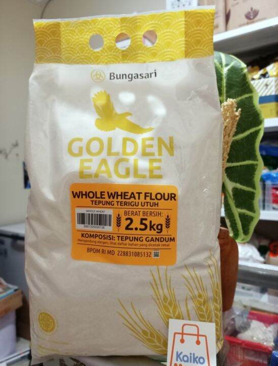 Golden Eagle Tepung Gandum Halus(whole wheat) Repack 1kg | Lazada Indonesia