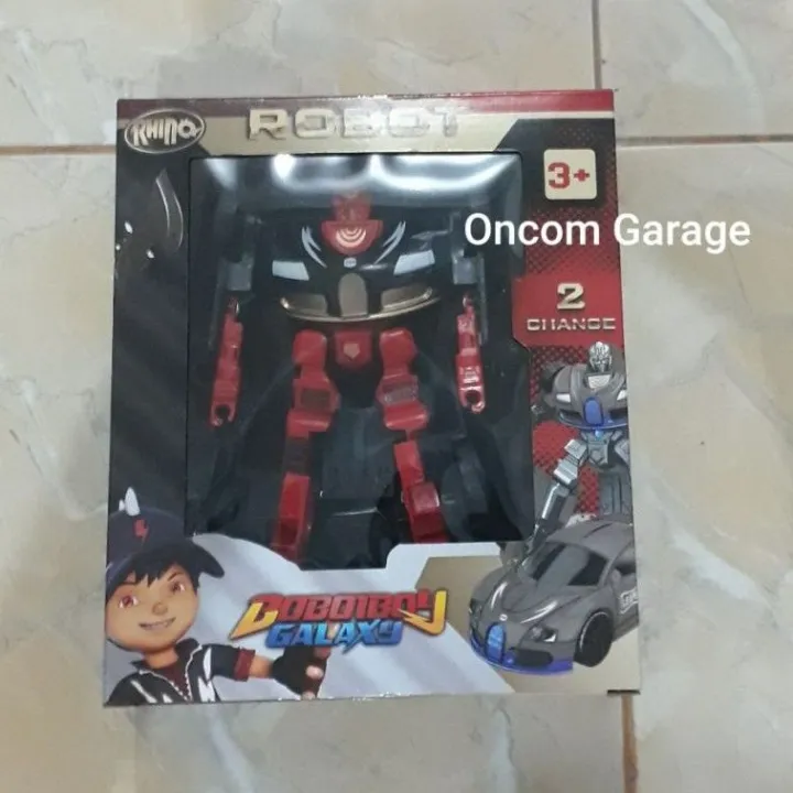 Mainan Anak Boboiboy Robot | Boboiboy Robot Merah Hitam | Lazada Indonesia